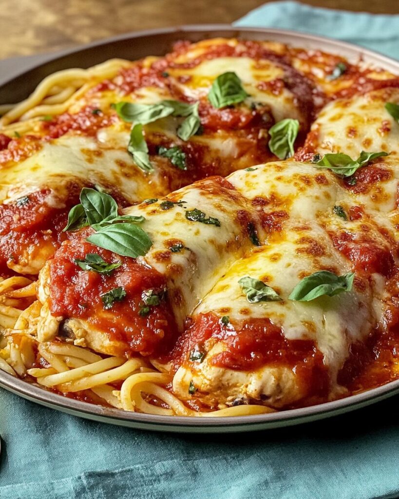 Baked Chicken Marinara - Quickest Recipes