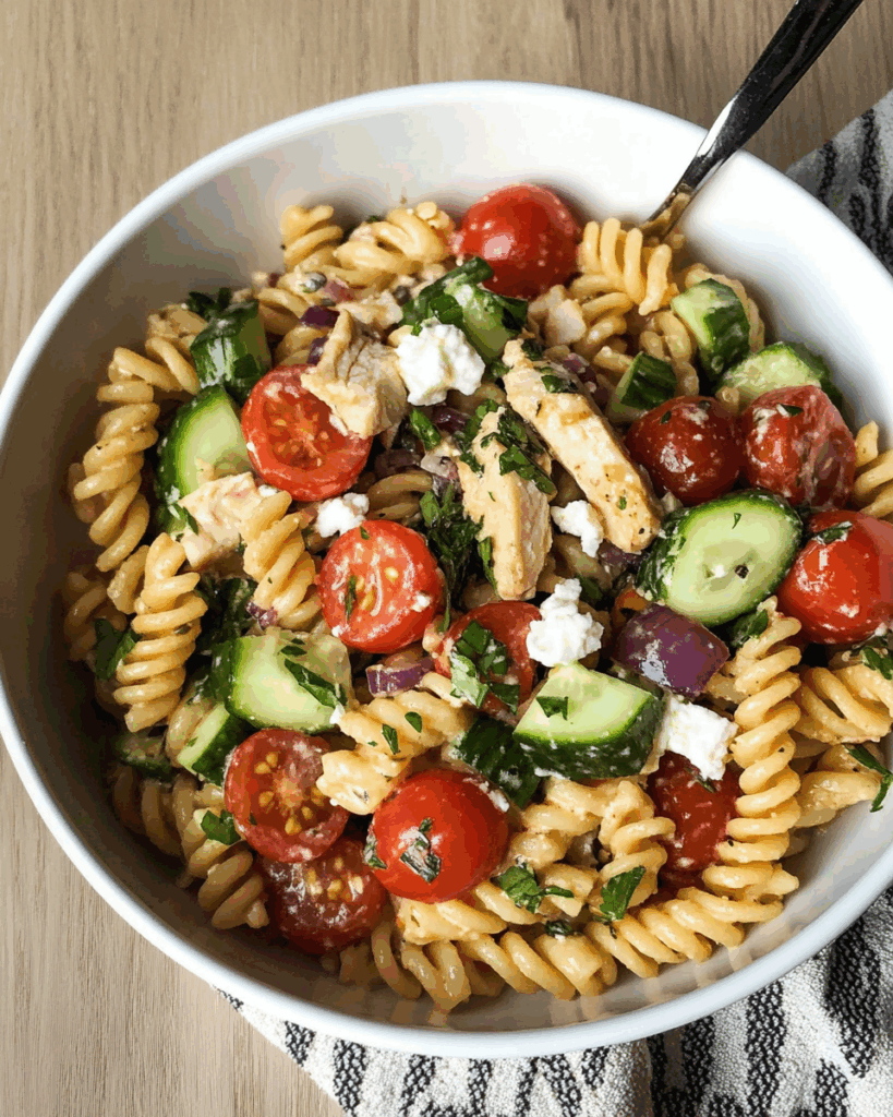 High Protein Pasta Salad - Quickest Recipes