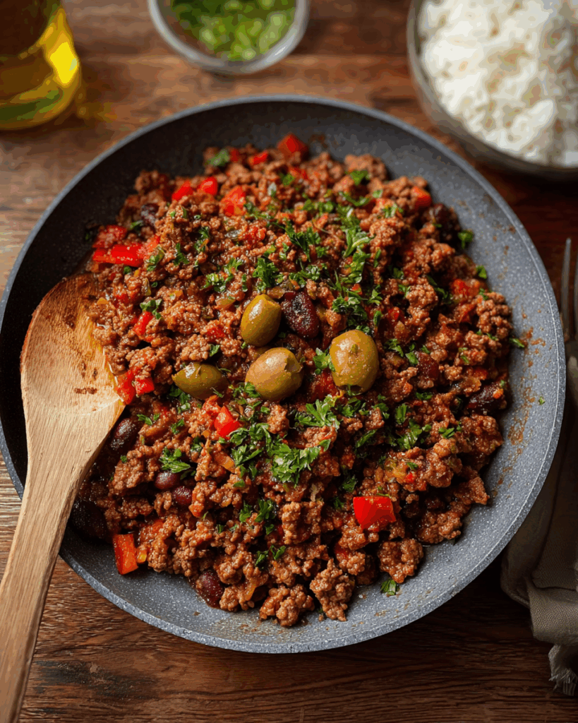 Cuban Beef Picadillo - Quickest Recipes