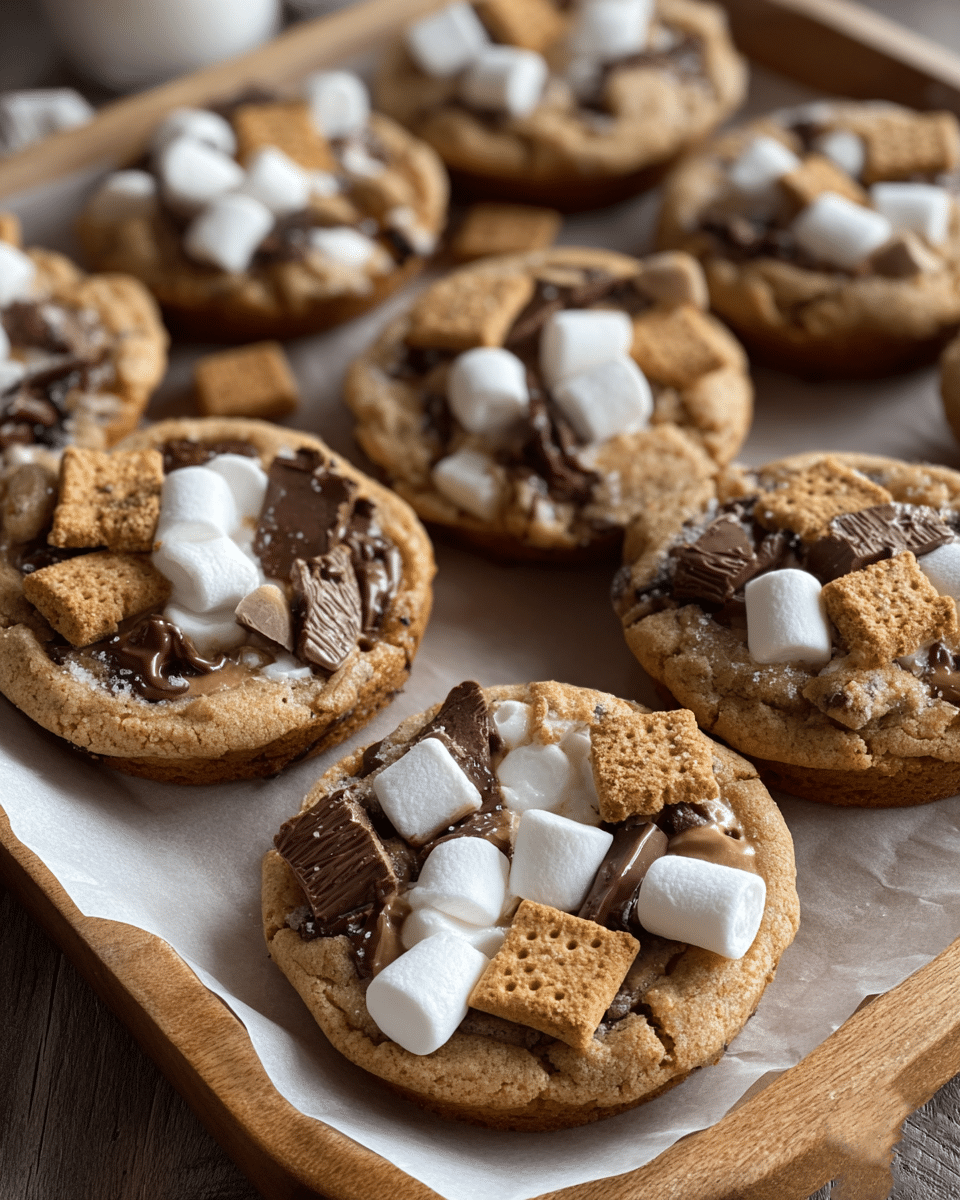 Campfire S’mores Deep Dish Cookies - Quickest Recipes