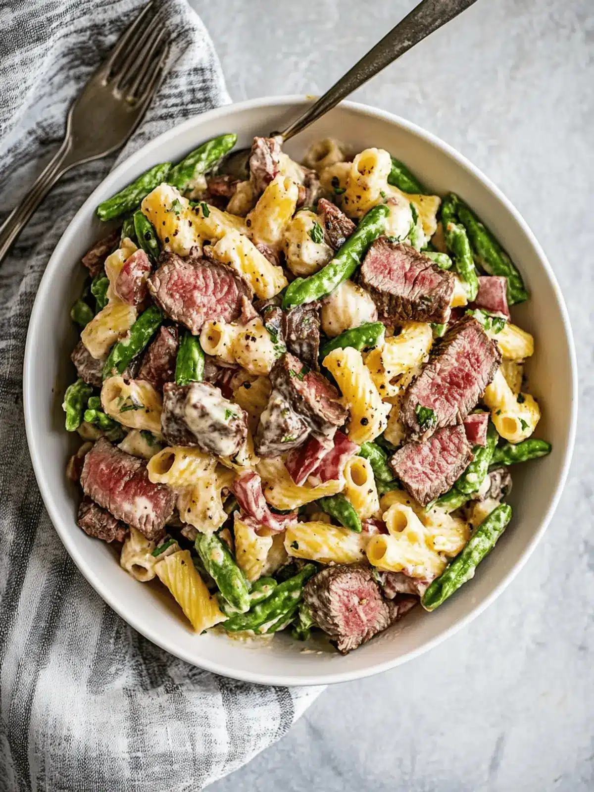 Steak Pasta Salad: Transform Leftovers into a Gourmet Delight ...