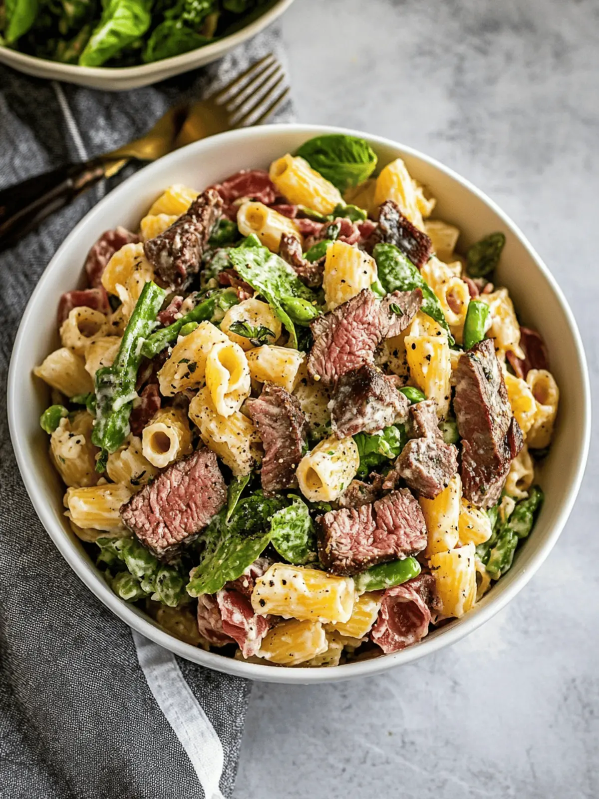 Steak Pasta Salad: Transform Leftovers into a Gourmet Delight ...